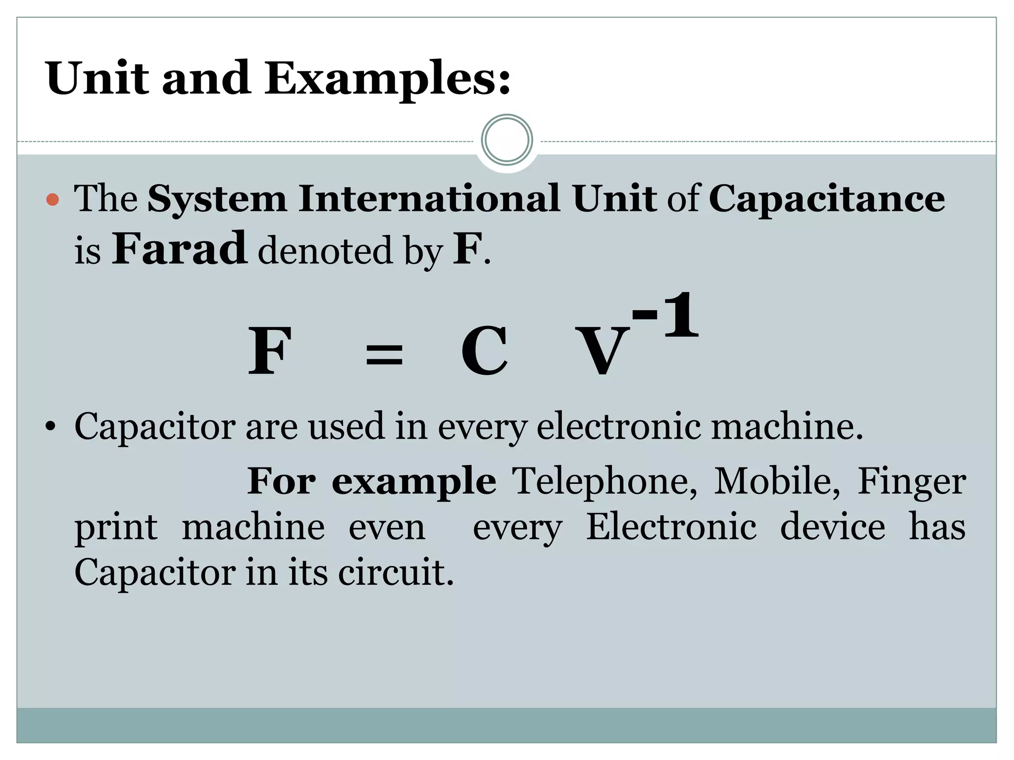 Capacitor | PPT