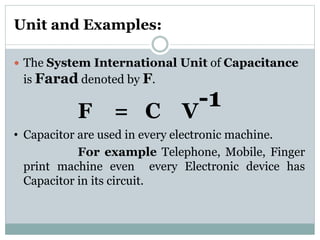 Capacitor | PPTX