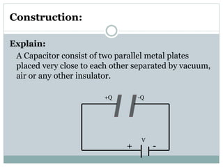 Capacitor | PPTX