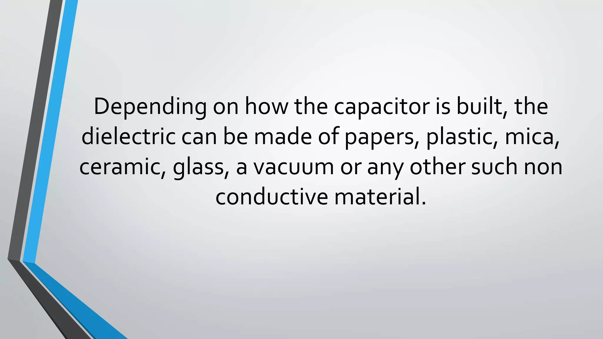 Capacitor | PPTX