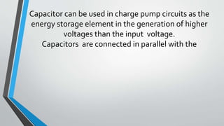 Capacitor | PPTX | Consumer Electronics | Technology & Computing