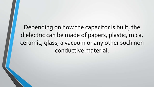 Capacitor | PPTX | Consumer Electronics | Technology & Computing
