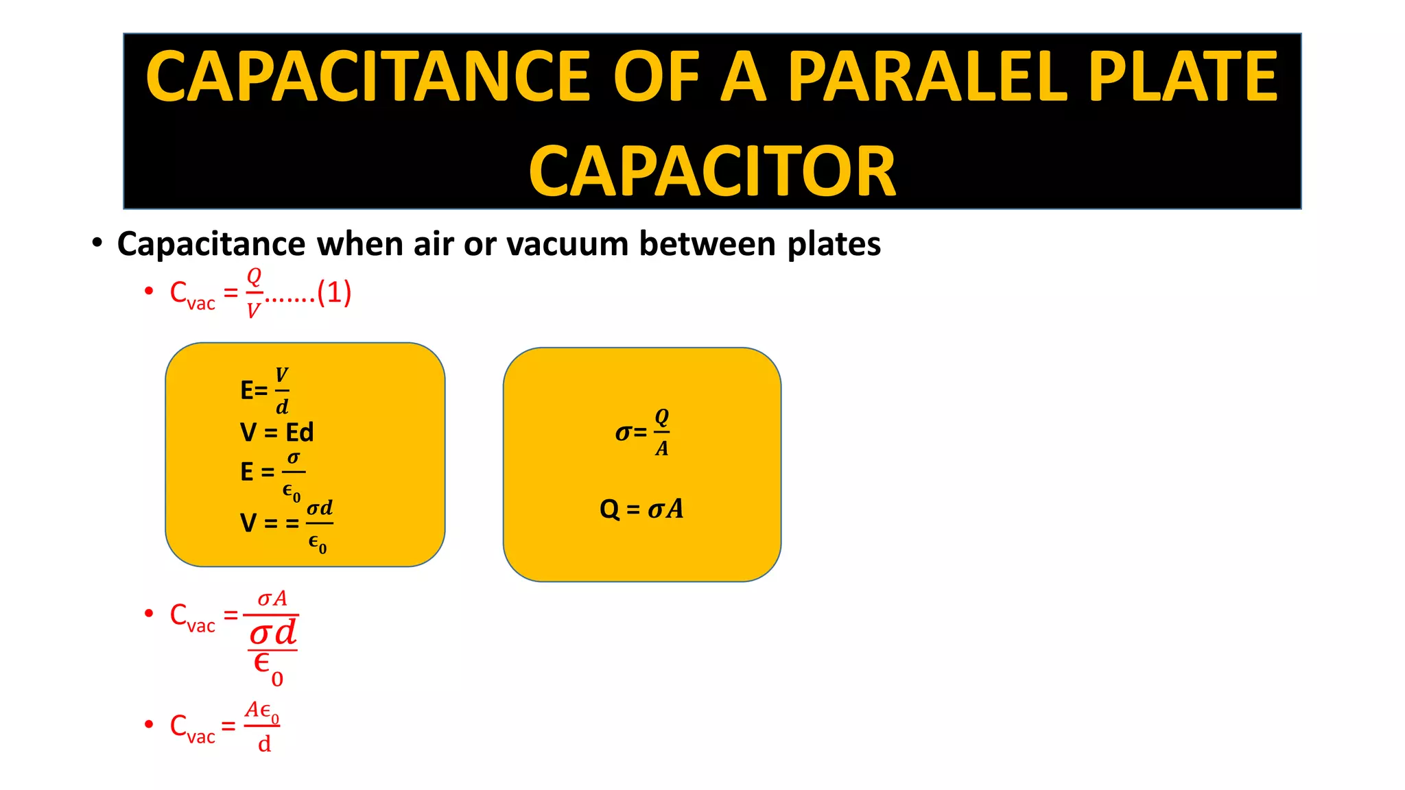Capacitor Ppt