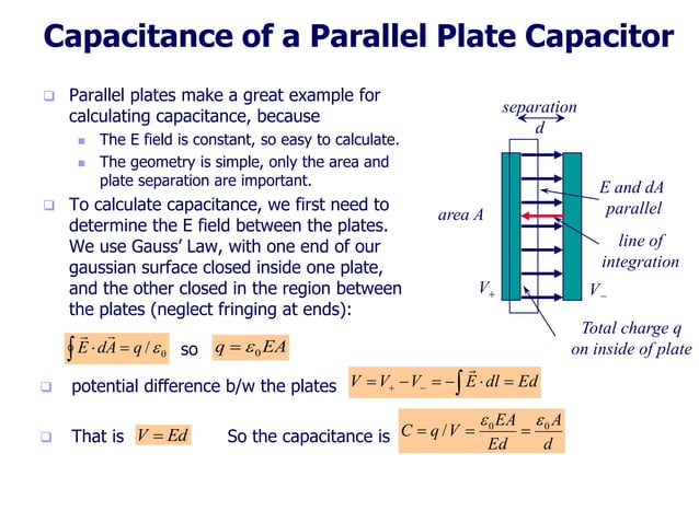 Capacitor: Principle and Types of Capacitors | PPT | Chemistry | Science