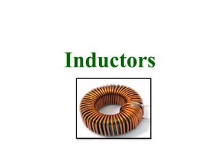 Capacitor inductor lectures & presentation | PPT