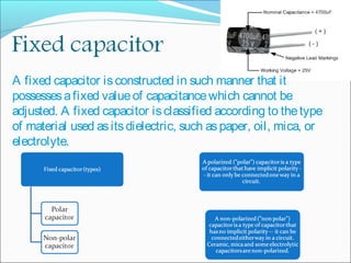 Capacitor and efficient motors | PPT | Consumer Electronics ...