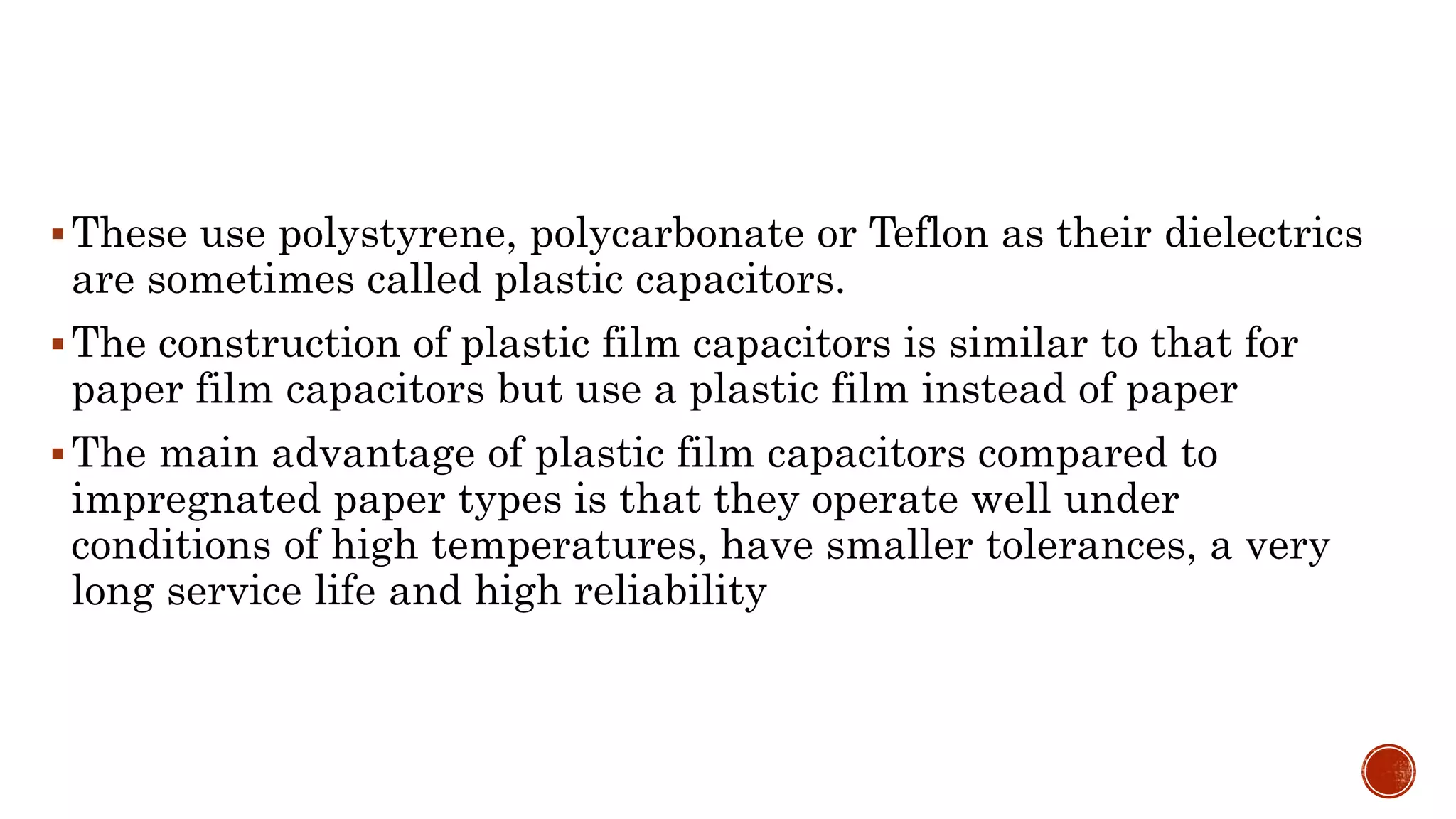 Capacitor and its types | PPTX