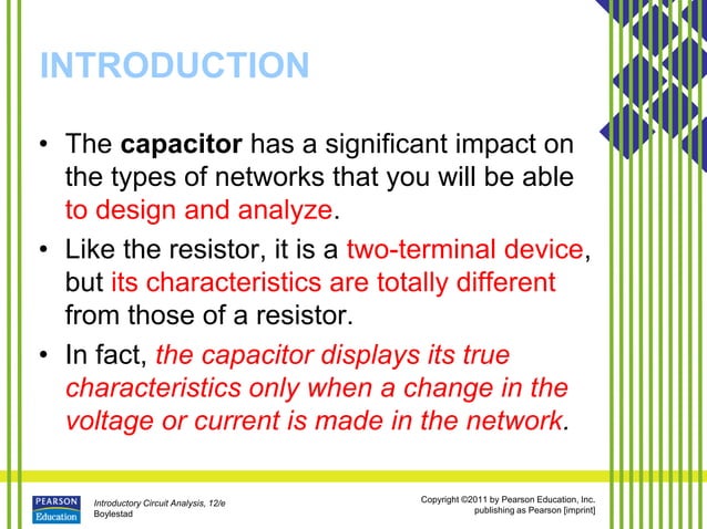 Capacitor chapter 10 | PPT