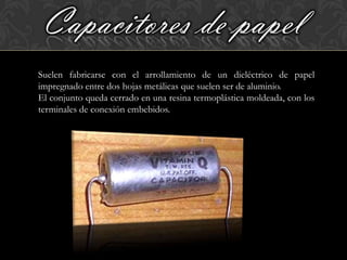 Capacitores y bobinas | PPTX