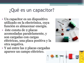 Capacitores y dieléctricos | PPTX