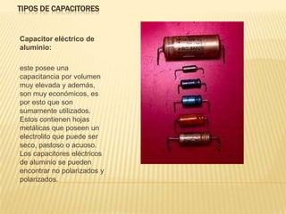Capacitores y dieléctricos | PPTX