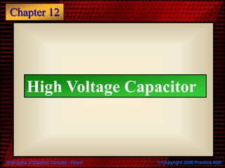 Capacitor high voltage pert. 13 | PPT | Free Download