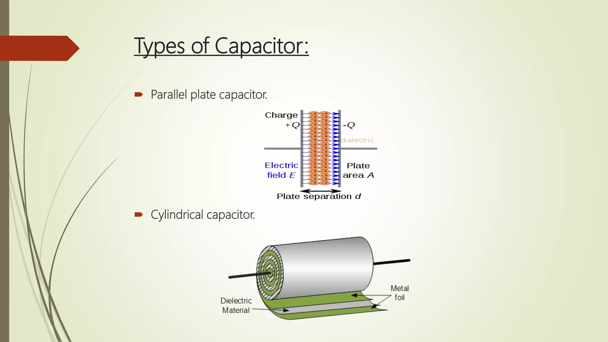 Capacitor Presentation | PPTX