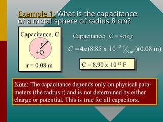 Introduction to Capacitor power point .. | PPT