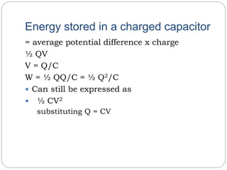 Capacitorsprepwalk | PPTX | Physics | Science