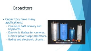 Capacitors | PPTX