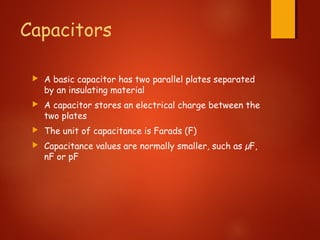 Mechanism of Capacitor Presentation | PPT