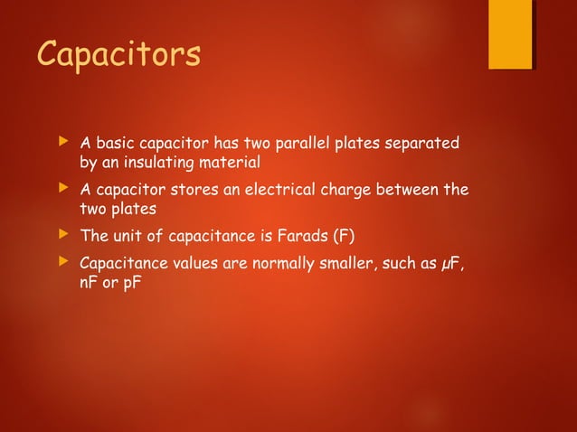 Mechanism of Capacitor Presentation | PPT