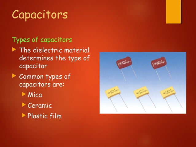 Mechanism of Capacitor Presentation | PPT