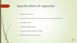 Capacitors | PDF