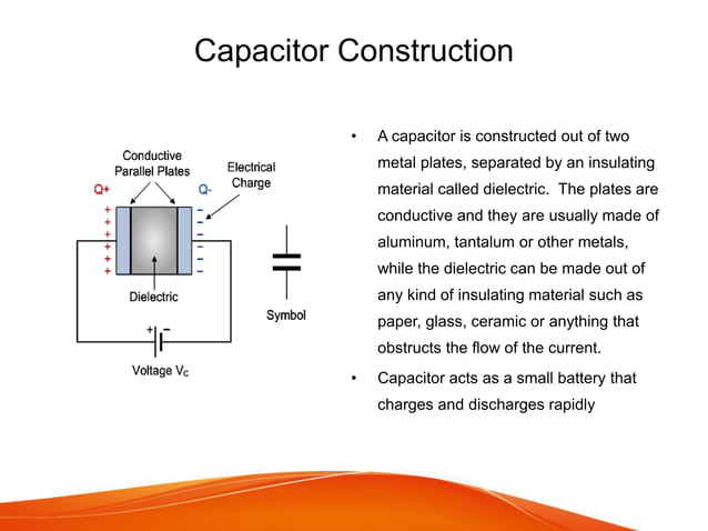 Capacitors | PPT | Chemistry | Science