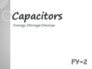 Capacitor | PPTX