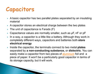 Capacitors | PPTX