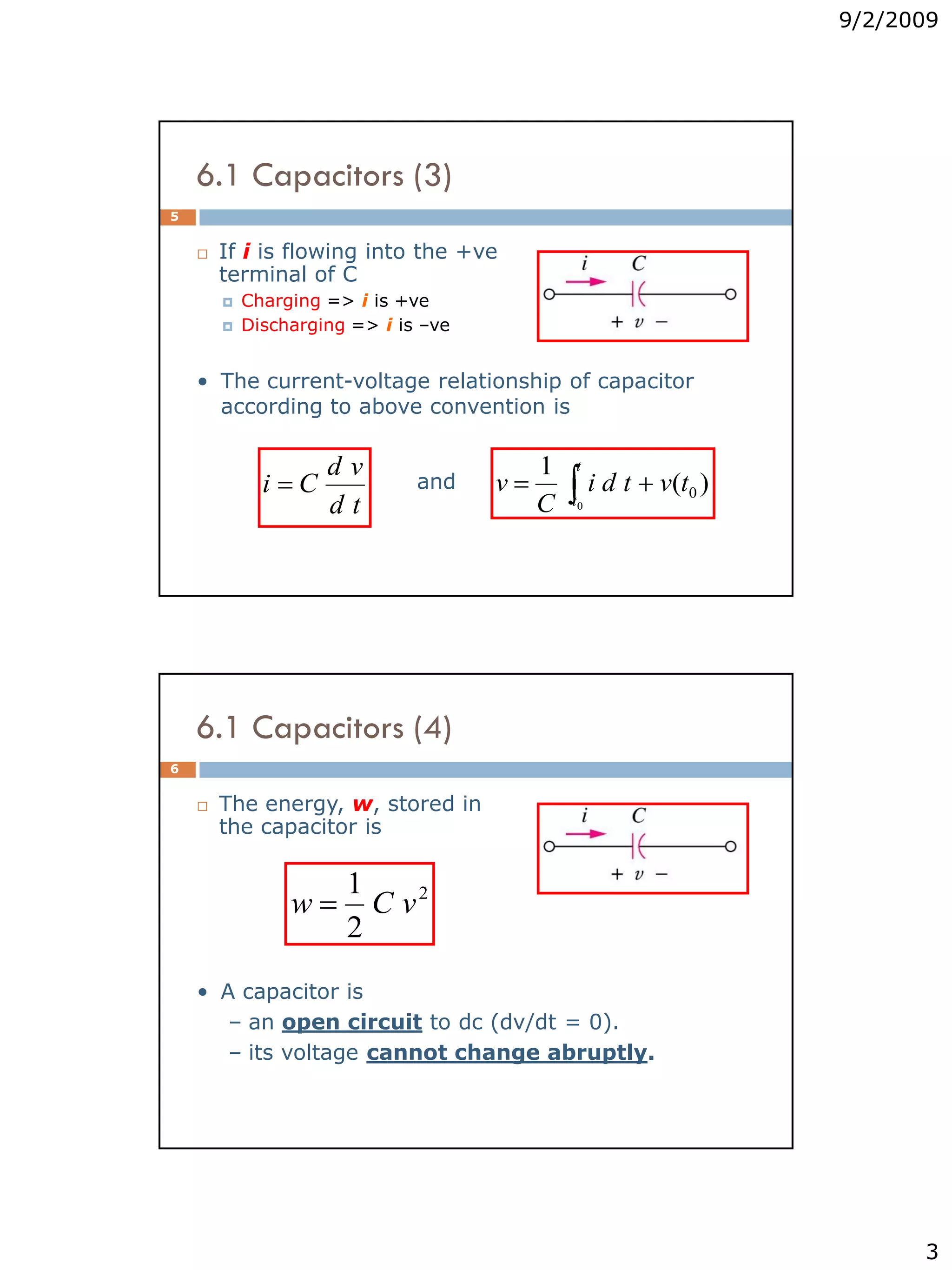 Capacitors and inductors | PDF