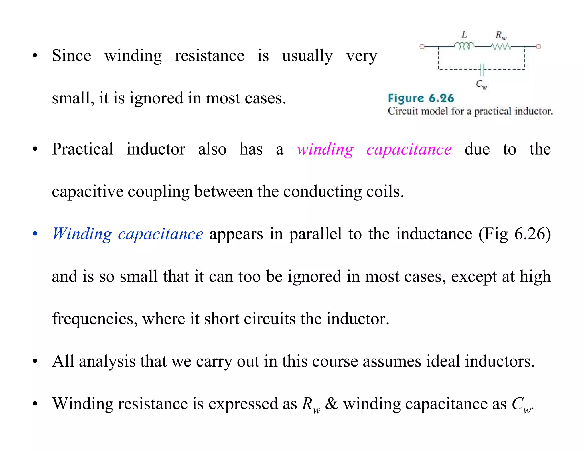 Capacitors and inductors linear circuit analysis | PDF