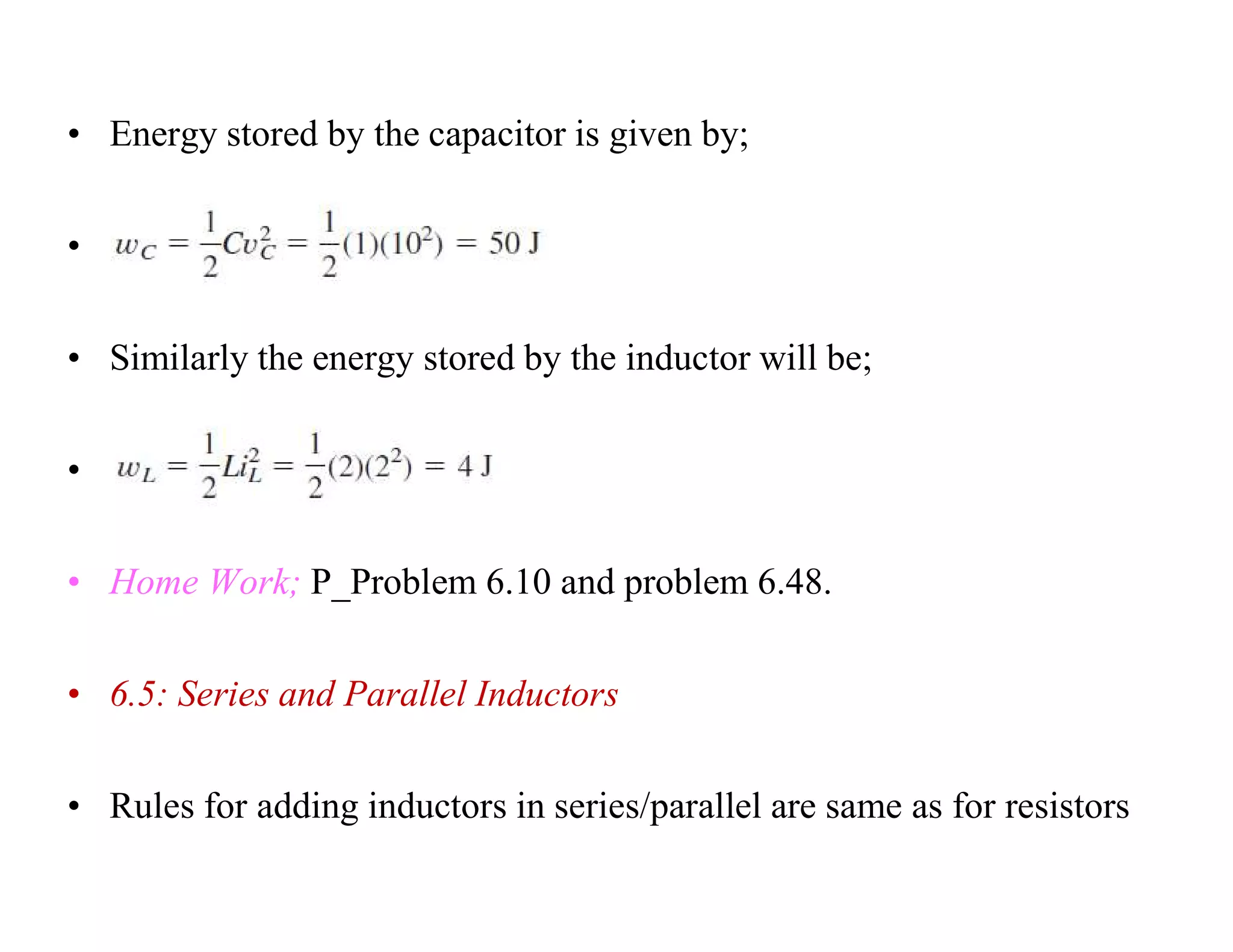 Capacitors and inductors linear circuit analysis | PDF