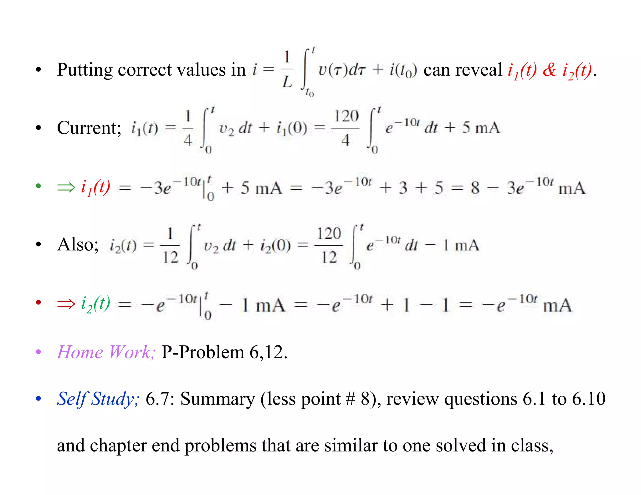 Capacitors and inductors linear circuit analysis | PDF