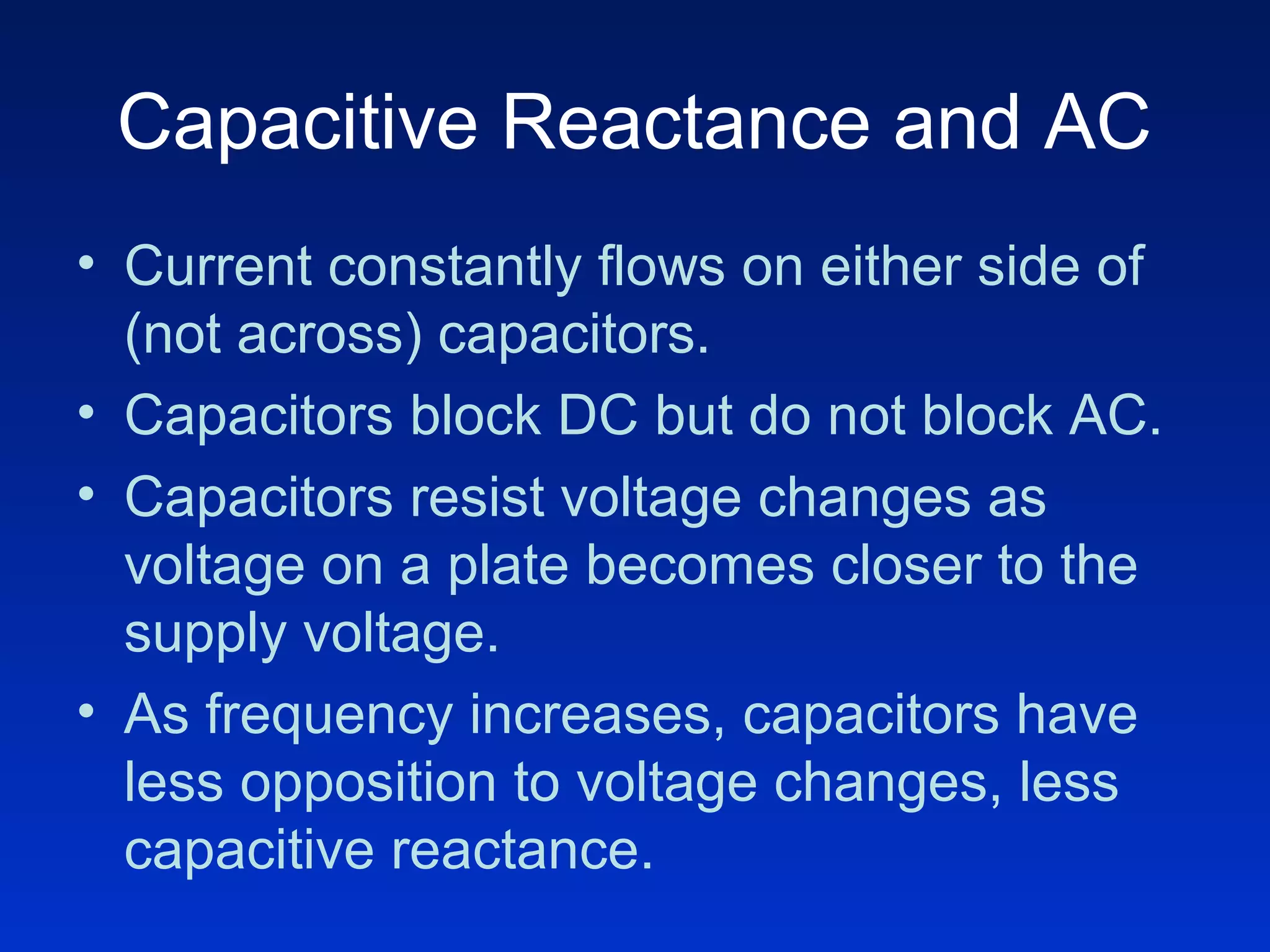 Capacitors, how they work | PPT