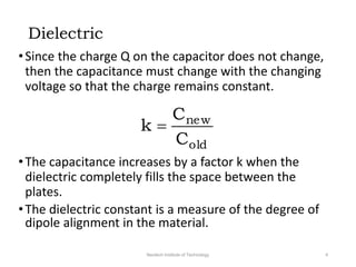 Capacitors with Dielectrics final.ppt
