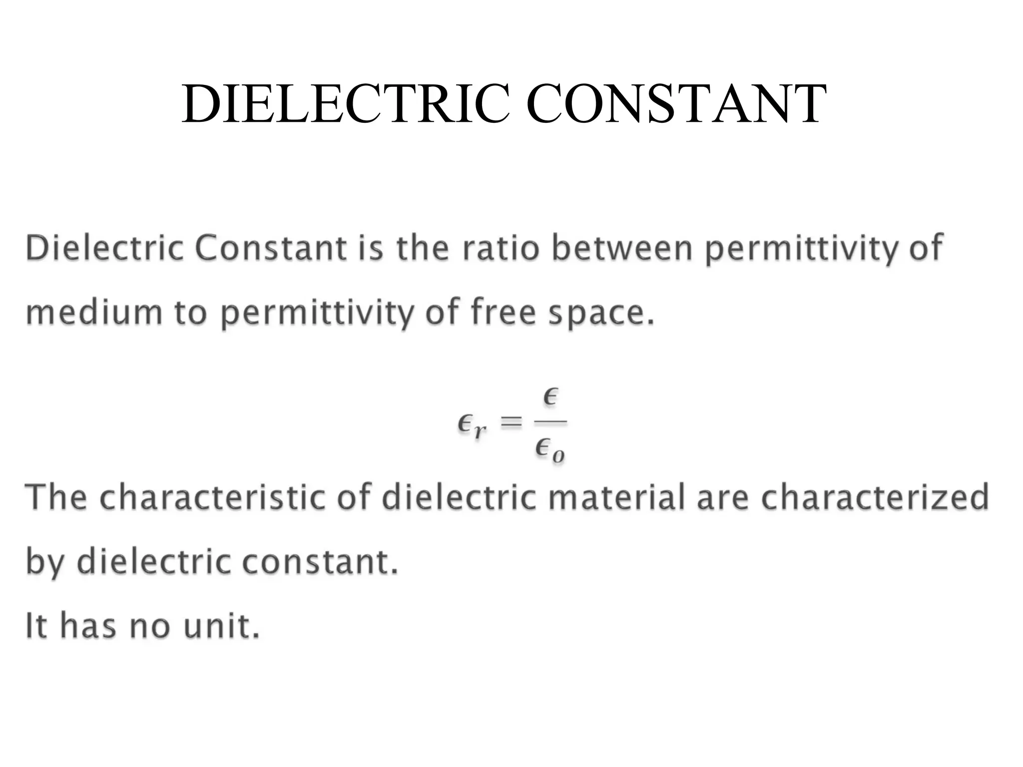 Capacitor with a dielectric | PPT