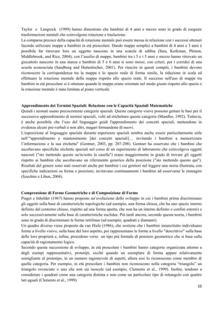 Capacità precoci e apprendimento della matematica | PDF