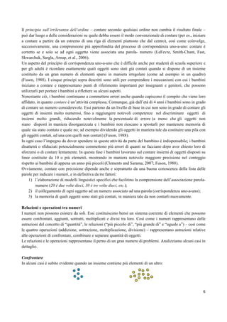 Capacità precoci e apprendimento della matematica | PDF