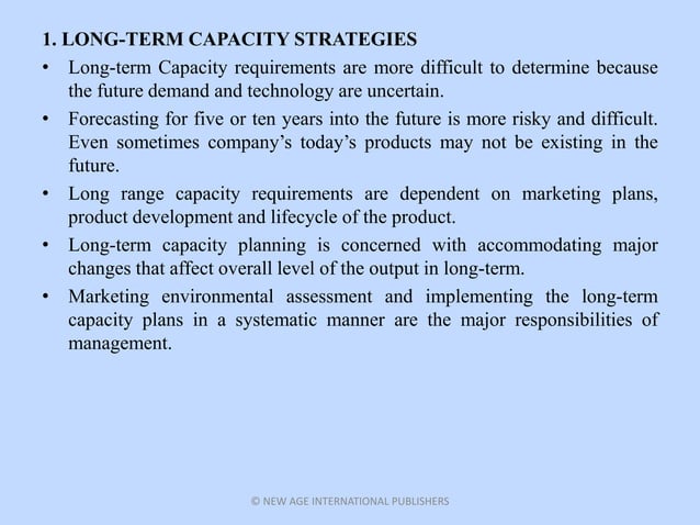 CAPACITY & AGGREGATE PLANNING | PPTX | Business Accounting & Finance ...