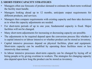 CAPACITY & AGGREGATE PLANNING | PPTX