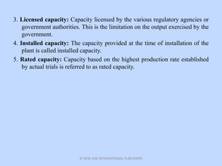 CAPACITY & AGGREGATE PLANNING | PPTX