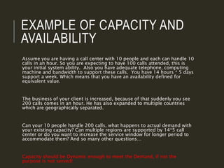 Capacity and availability management (CMMI SVC 1.3 PA) Explained | PPTX