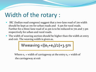 Capacity at intresection | PPTX | Travel