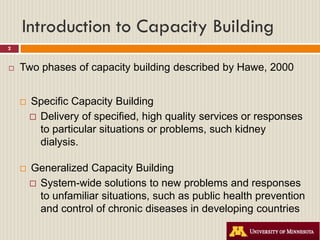 Capacity building | PPT