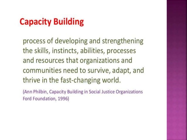 Capacity building A Presentation By Mr Allah Dad khan | PPT