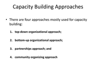 Capacity Building Approaches-Afghanistan | PPT