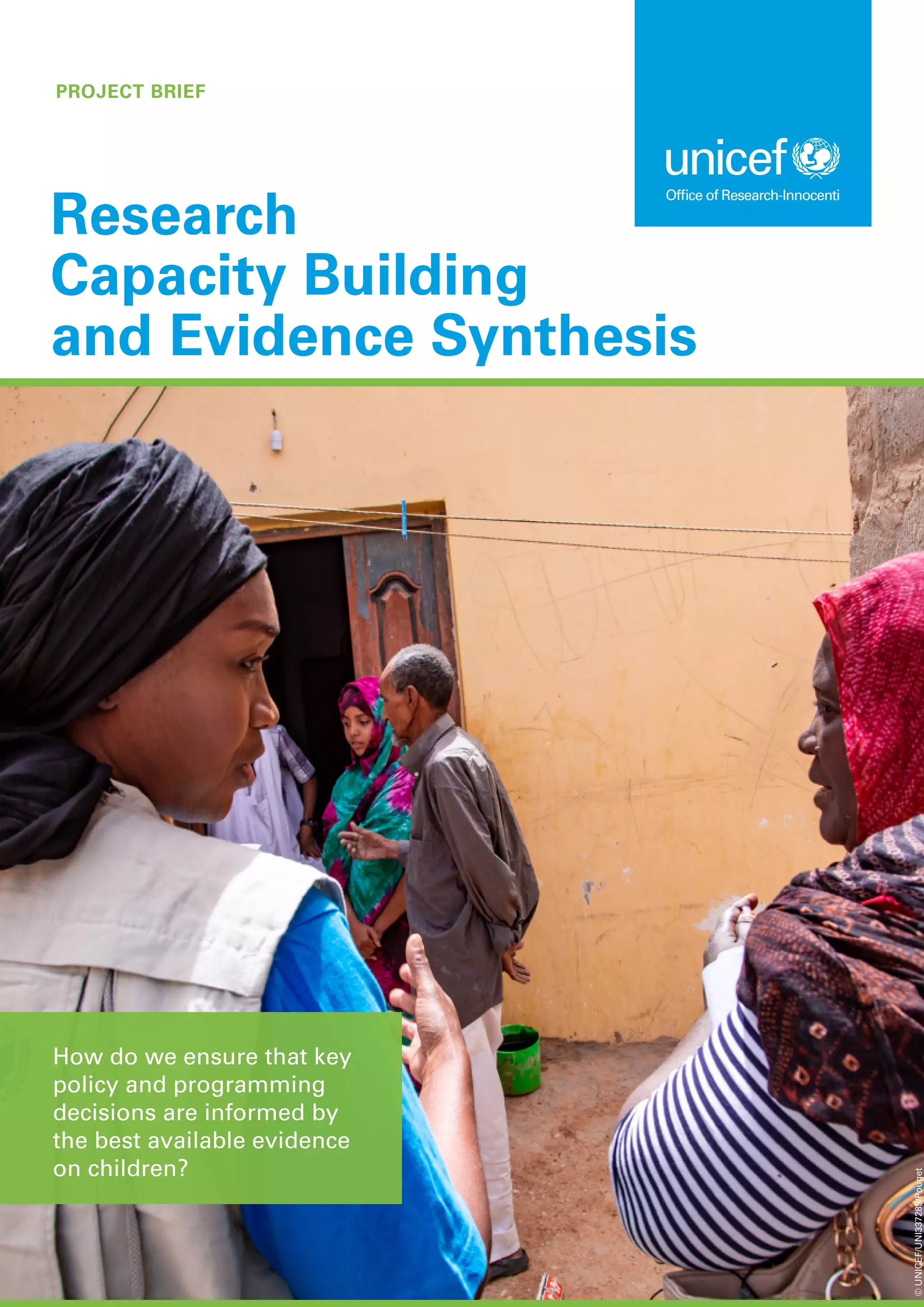 Research capacity building and evidence synthesis — Project brief | PDF ...