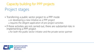 Capacity Building for PPP projects | PPTX