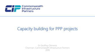 Capacity building for PPP projects | PPT