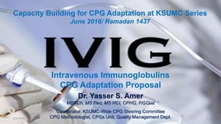 Capacity building for Adaptation of CPGs for the IV IG CPG Working Group | PPT