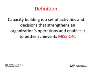 Capacity Building | PPT