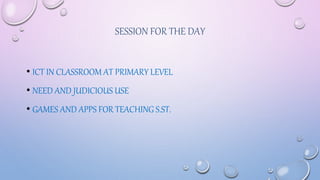 ICT Tools in teaching Social Science | PPTX